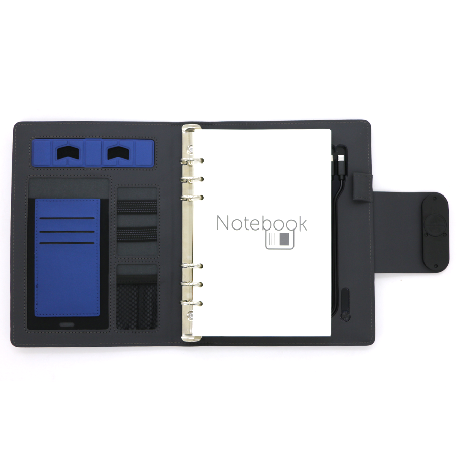 coffret note-book power bank 8000 mah wireless